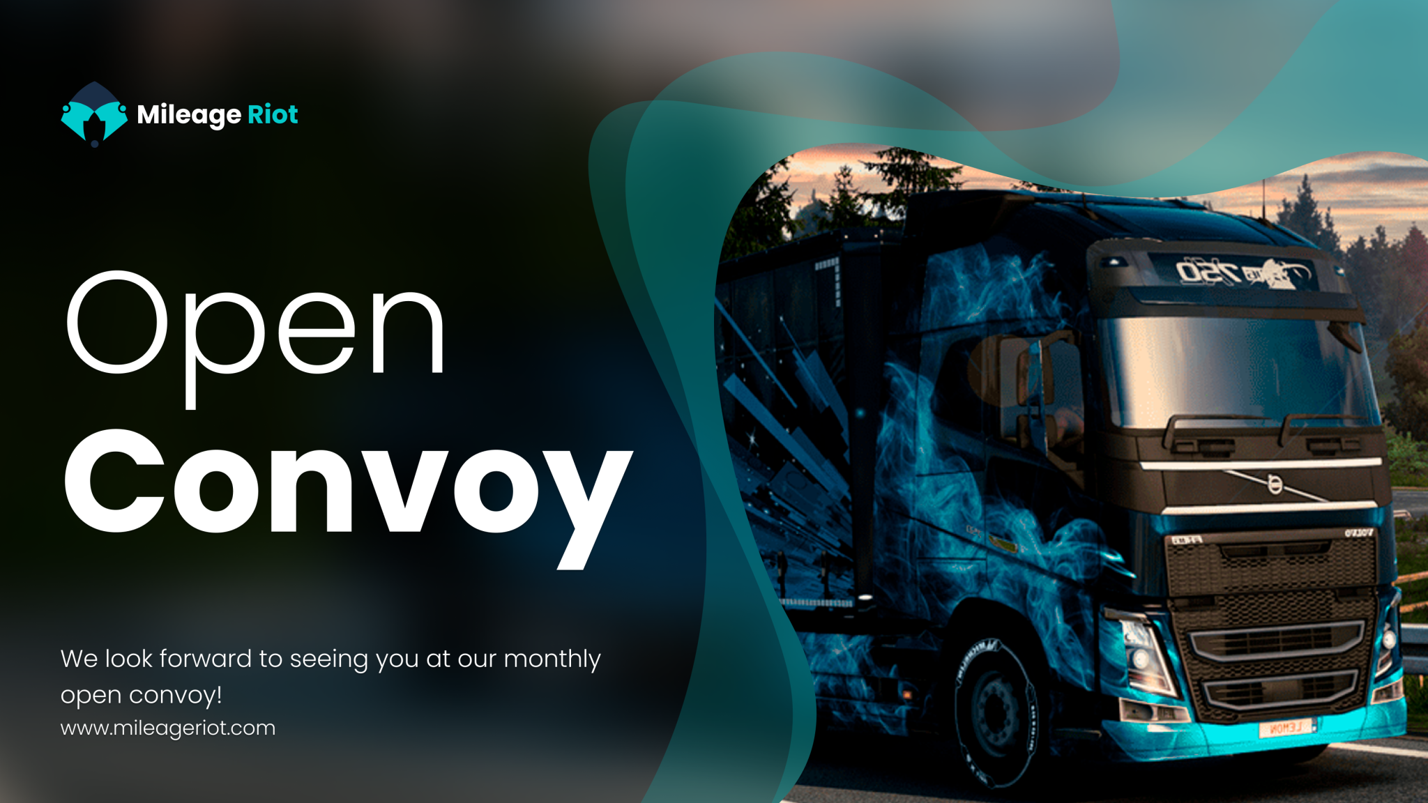 January open convoy — Event — TruckersMP