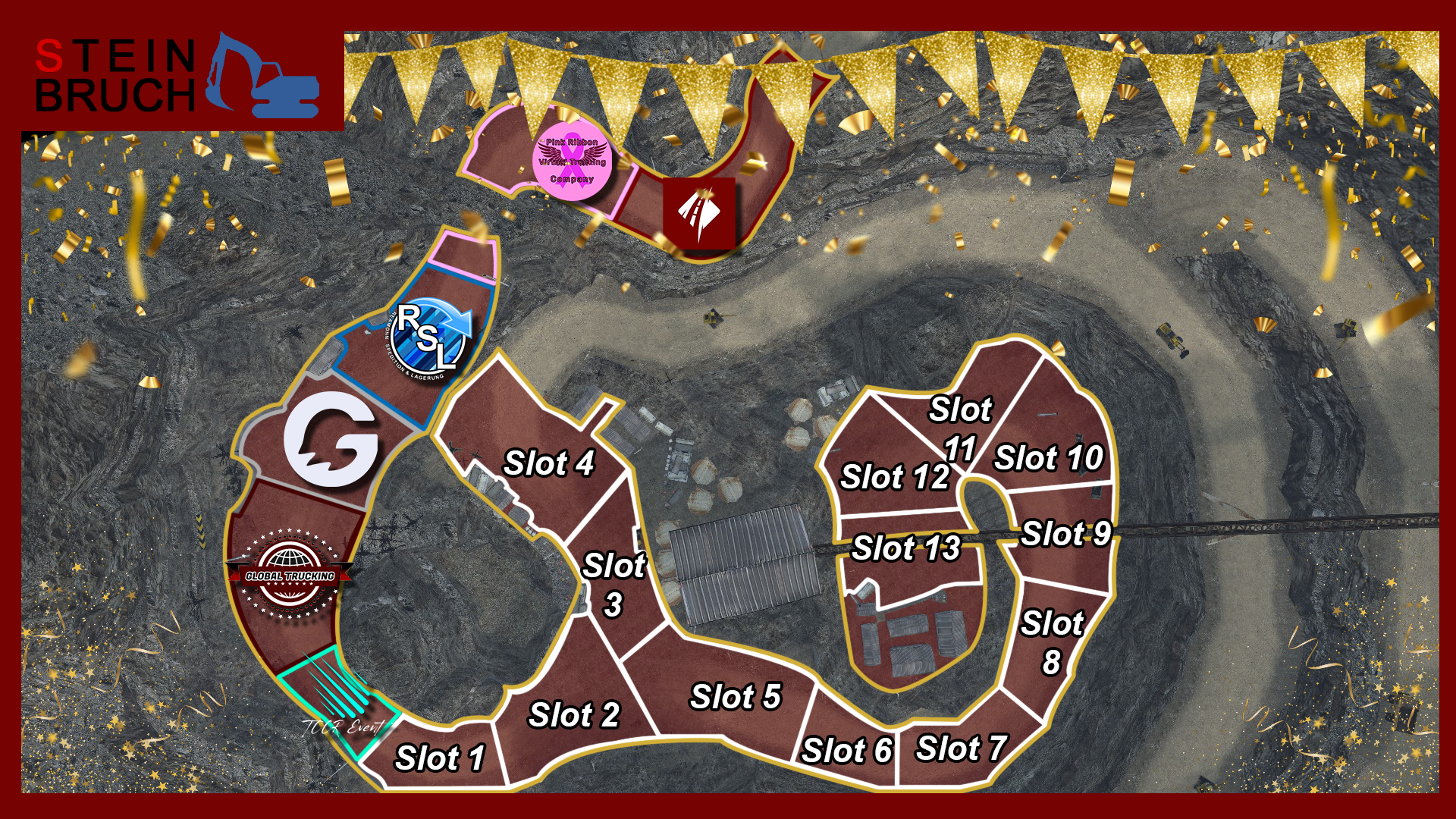 Five Years, Full Throttle Celebration with At The Mile — Event — TruckersMP